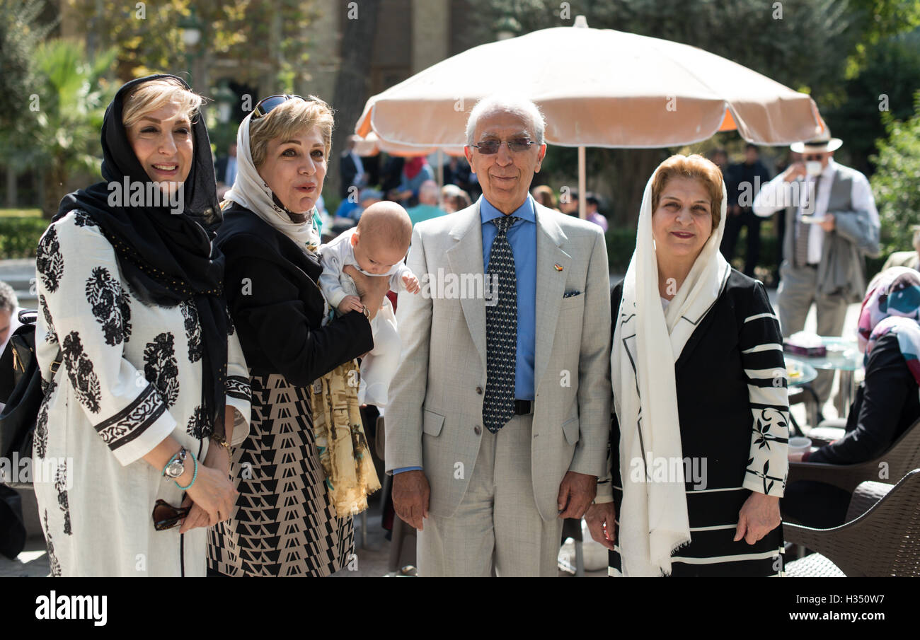 Tehran, Iran. 4th Oct, 2016. Neurosurgeon Madjid Samii, president and ...