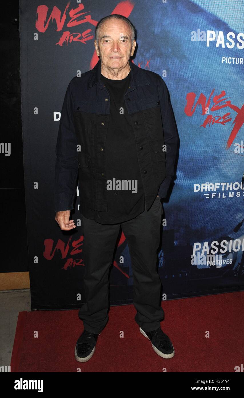 Los Angeles, CA, USA. 3rd Oct, 2016. Tom Bower at arrivals for WE ARE X ...