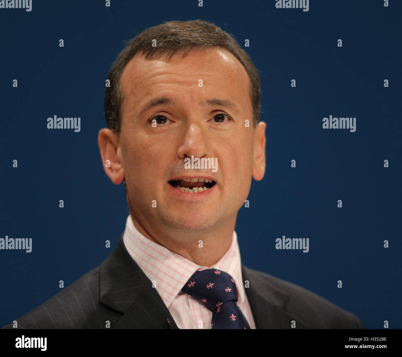 Birmingham, UK. 4th October, 2016. Alun Cairns Mp Secretary Of State ...