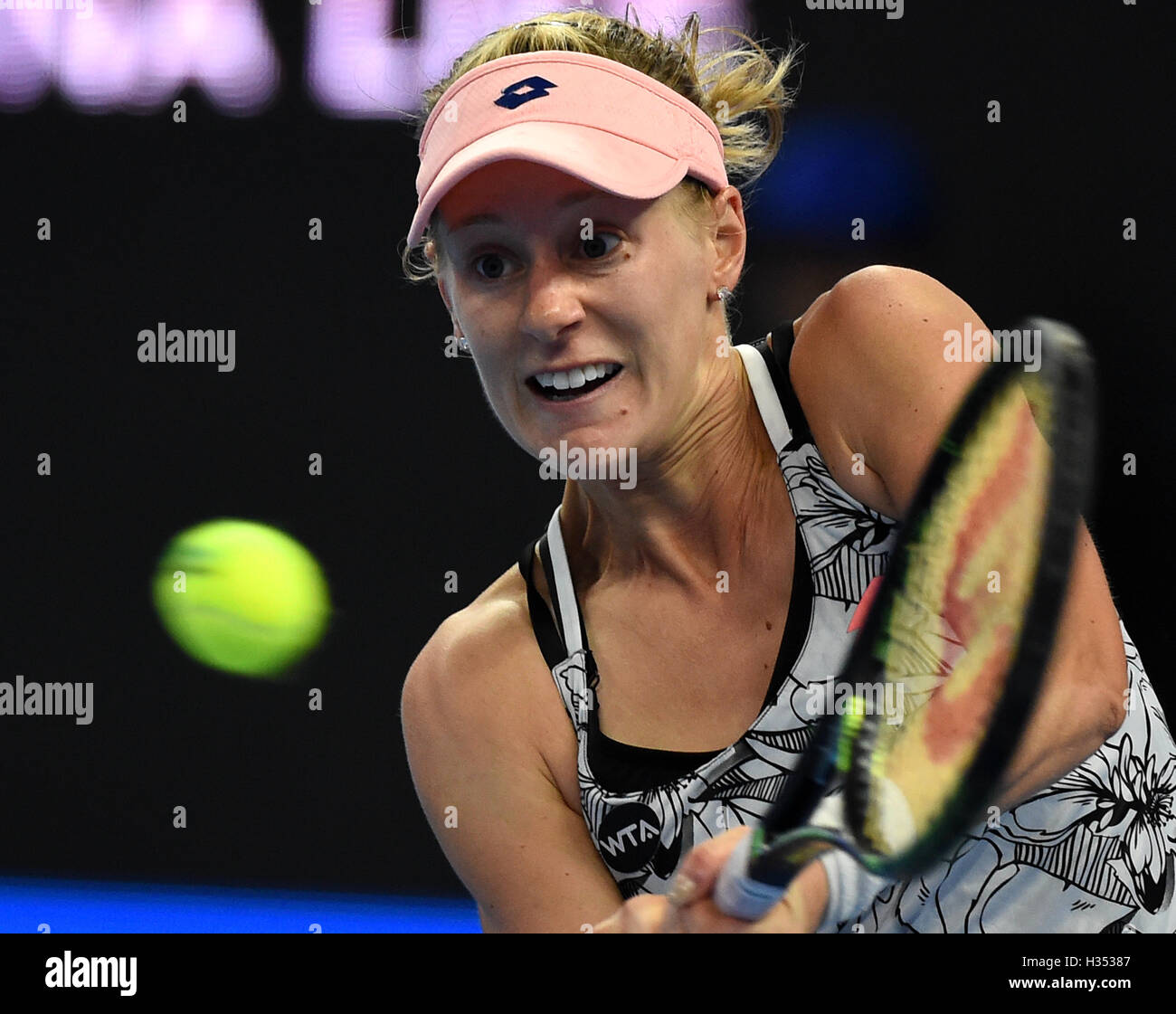 Beijing, China. 4th Oct, 2016. Alison Riske of the United States ...