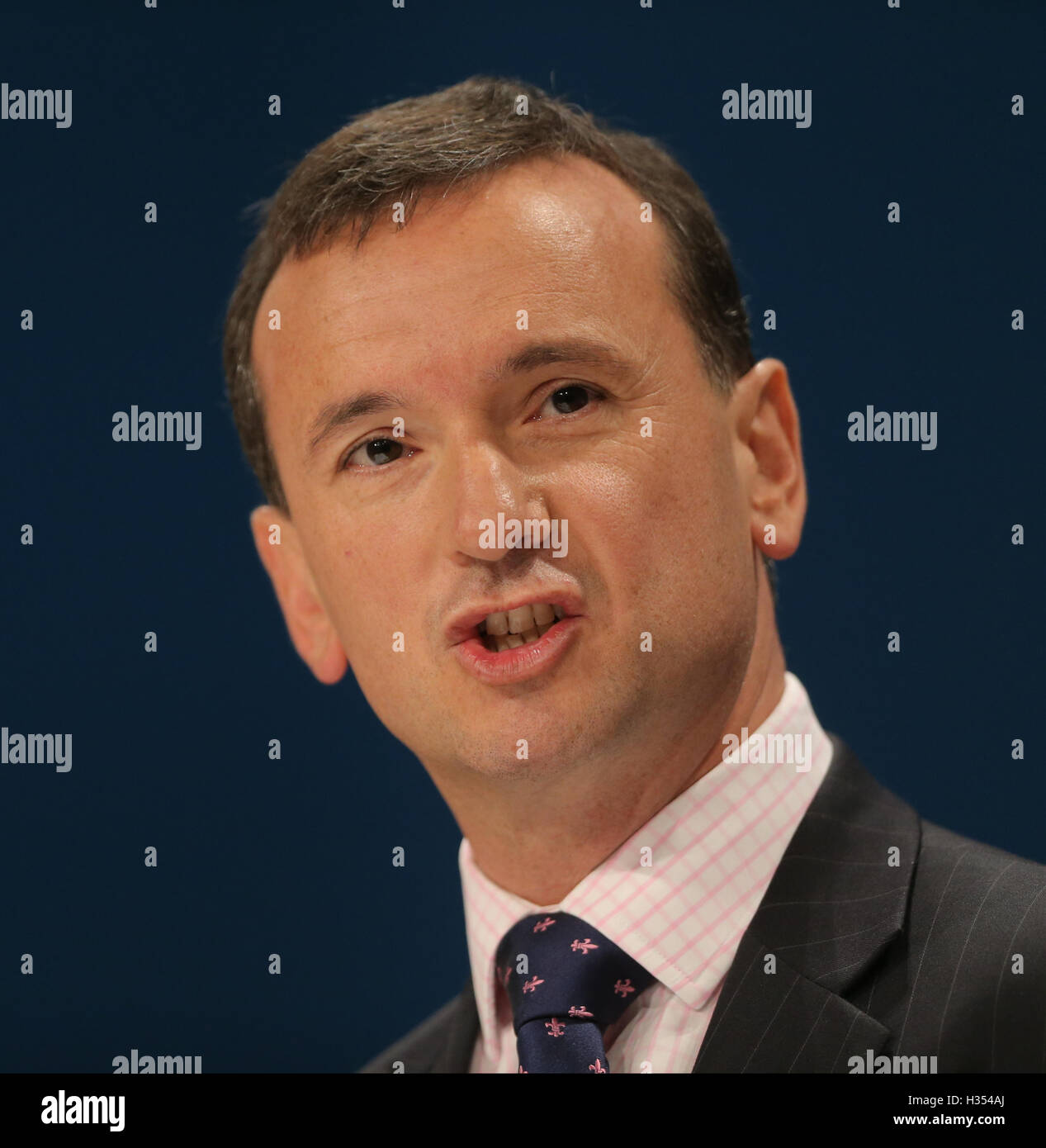 Birmingham, UK. 4th October, 2016. Alun Cairns Mp Secretary Of State ...