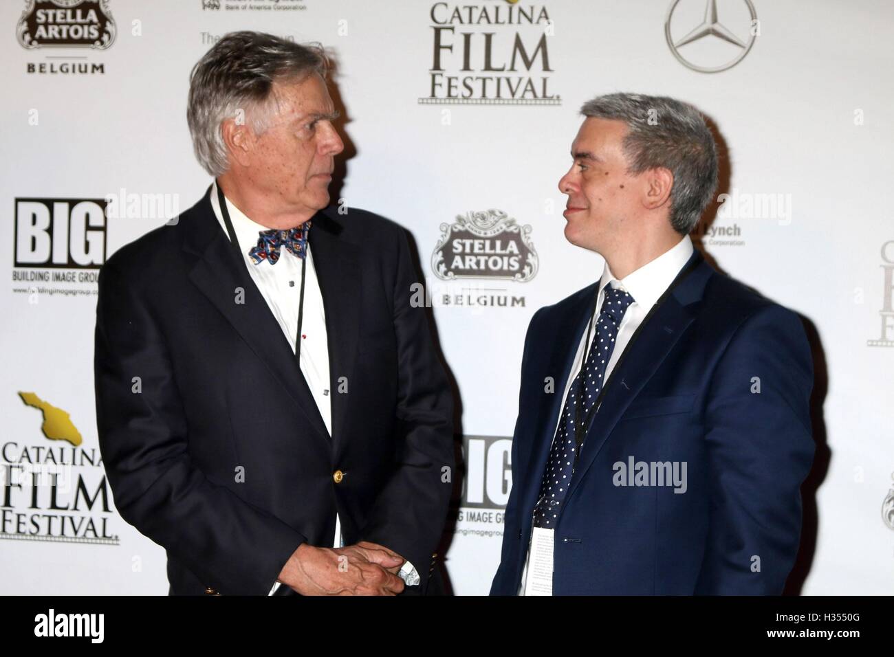 Avalon, CA. 1st Oct, 2016. David Streit, Alex Streit in attendance for ...