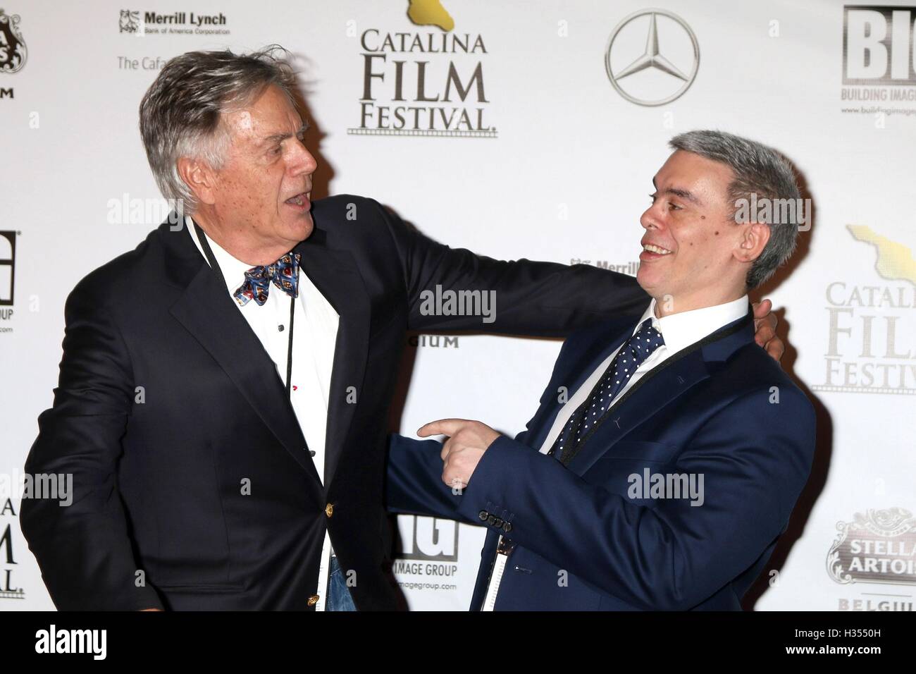 Avalon, CA. 1st Oct, 2016. David Streit, Alex Streit in attendance for ...