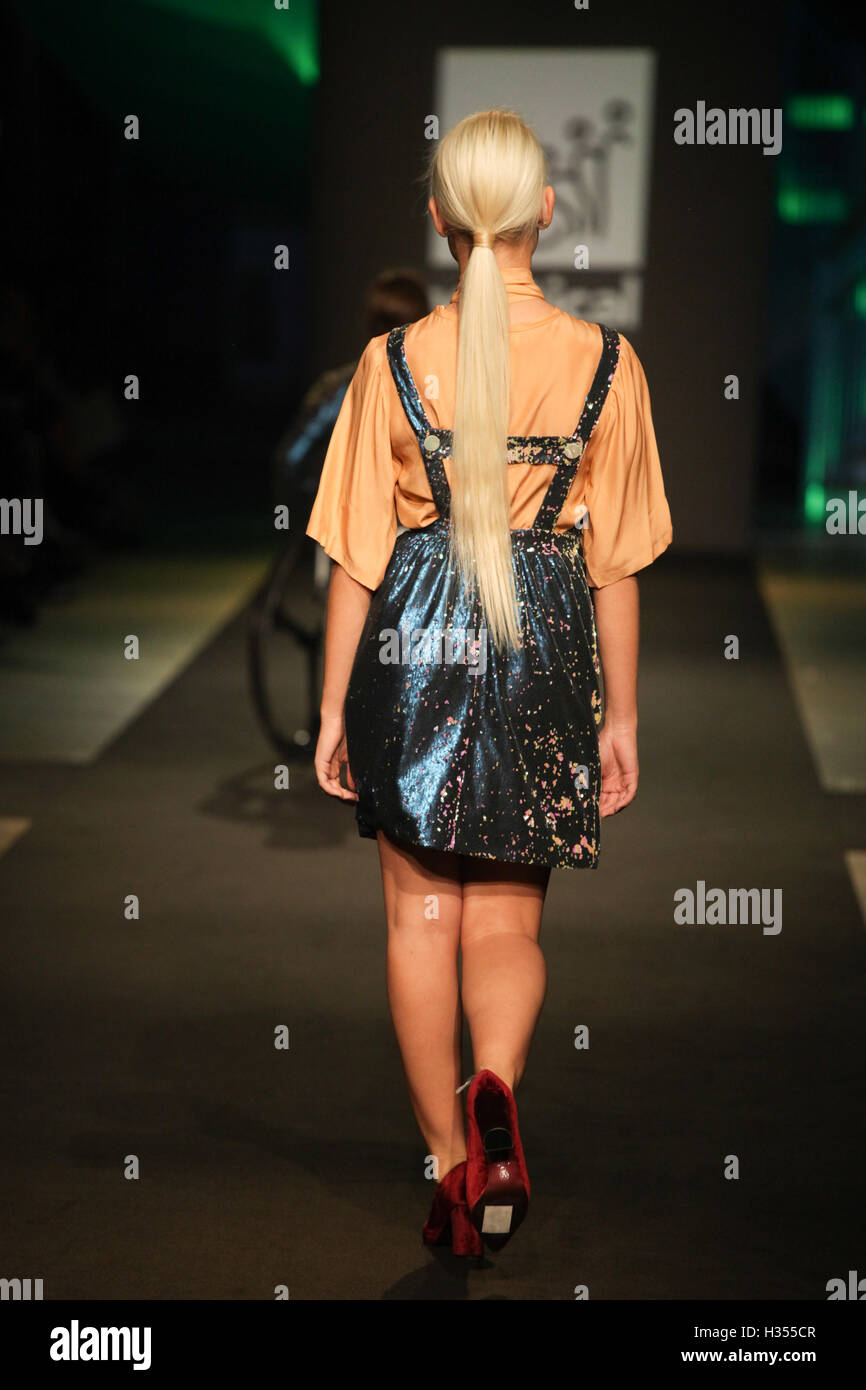 Milan, Italy. 3rd October, 2016. Models and disabled models in ...