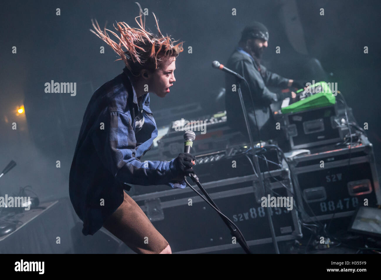 Detroit, Michigan, USA. 2nd Oct, 2016. EDITH FRANCES of CRYSTAL CASTLES ...