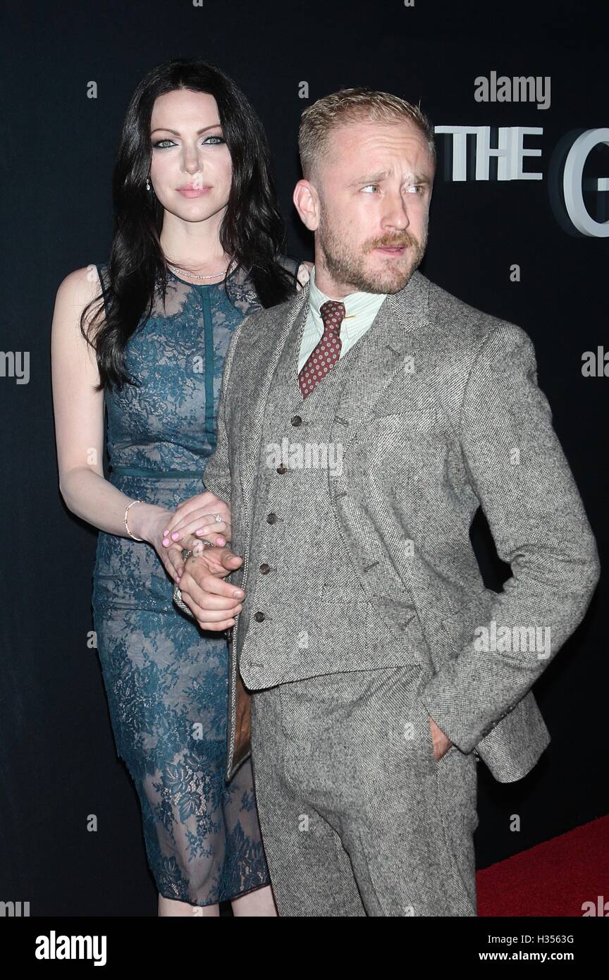 NEW YORK, NY - OCTOBER 4: Laura Prepon and Ben Foster at 'The Girl On ...