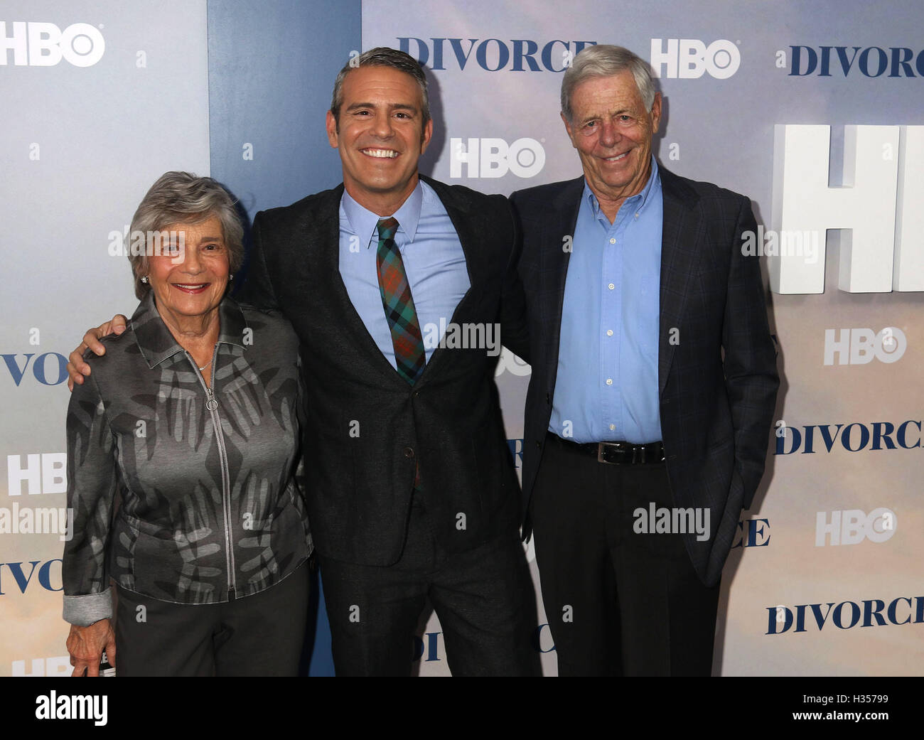 New York, New York, USA. 4th Oct, 2016. ANDY COHEN with his parents ...