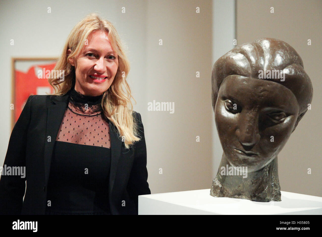 National Portrait Gallery, London, Britain 5 Oct 2016. Diana Picasso ...
