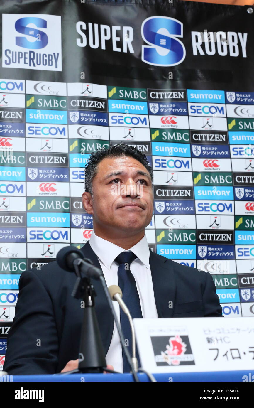 Filo Tiatia (Sunwolves), OCTOBER 5, 2016 - Rugby : Filo Tiatia, the new ...