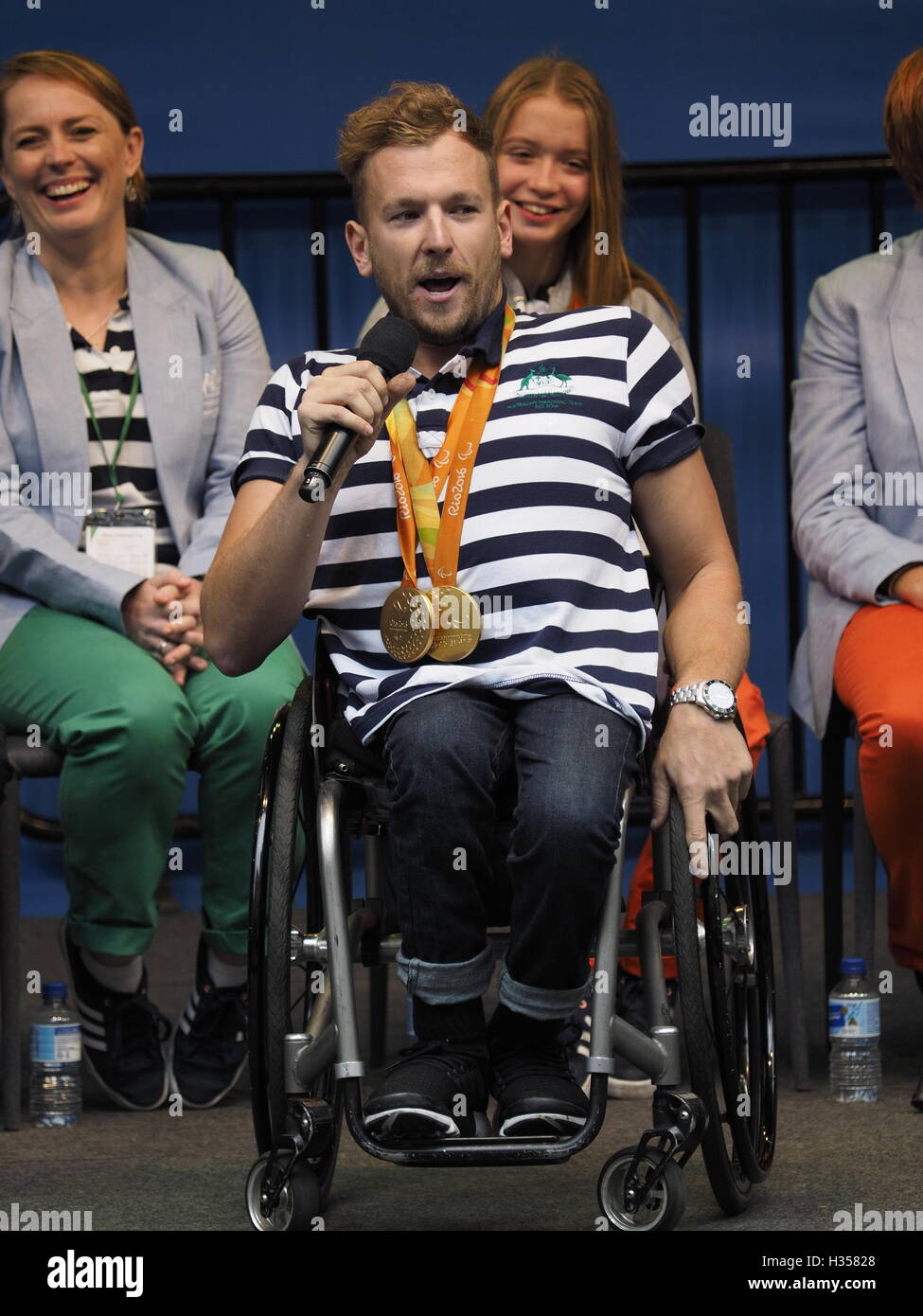 Melbourne, Australia. 05th Oct, 2016. Australian Paralympic Team ...