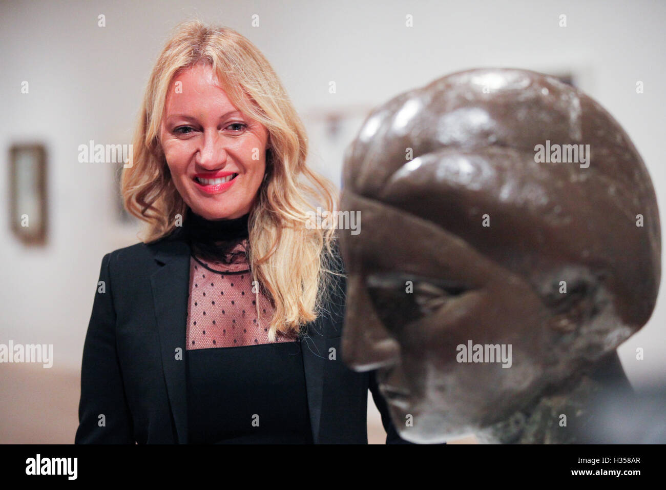 National Portrait Gallery, London, Britain 5 Oct 2016. Diana Widmaier ...