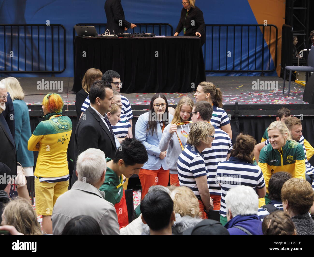 Melbourne, Australia. 05th Oct, 2016. Australian Paralympic Team ...