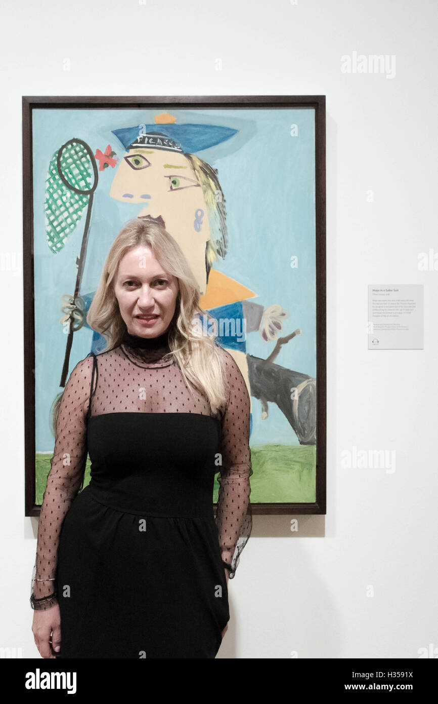 London, UK. 5th October, 2016. Pablo Picasso’s grand-daughter, Diana ...