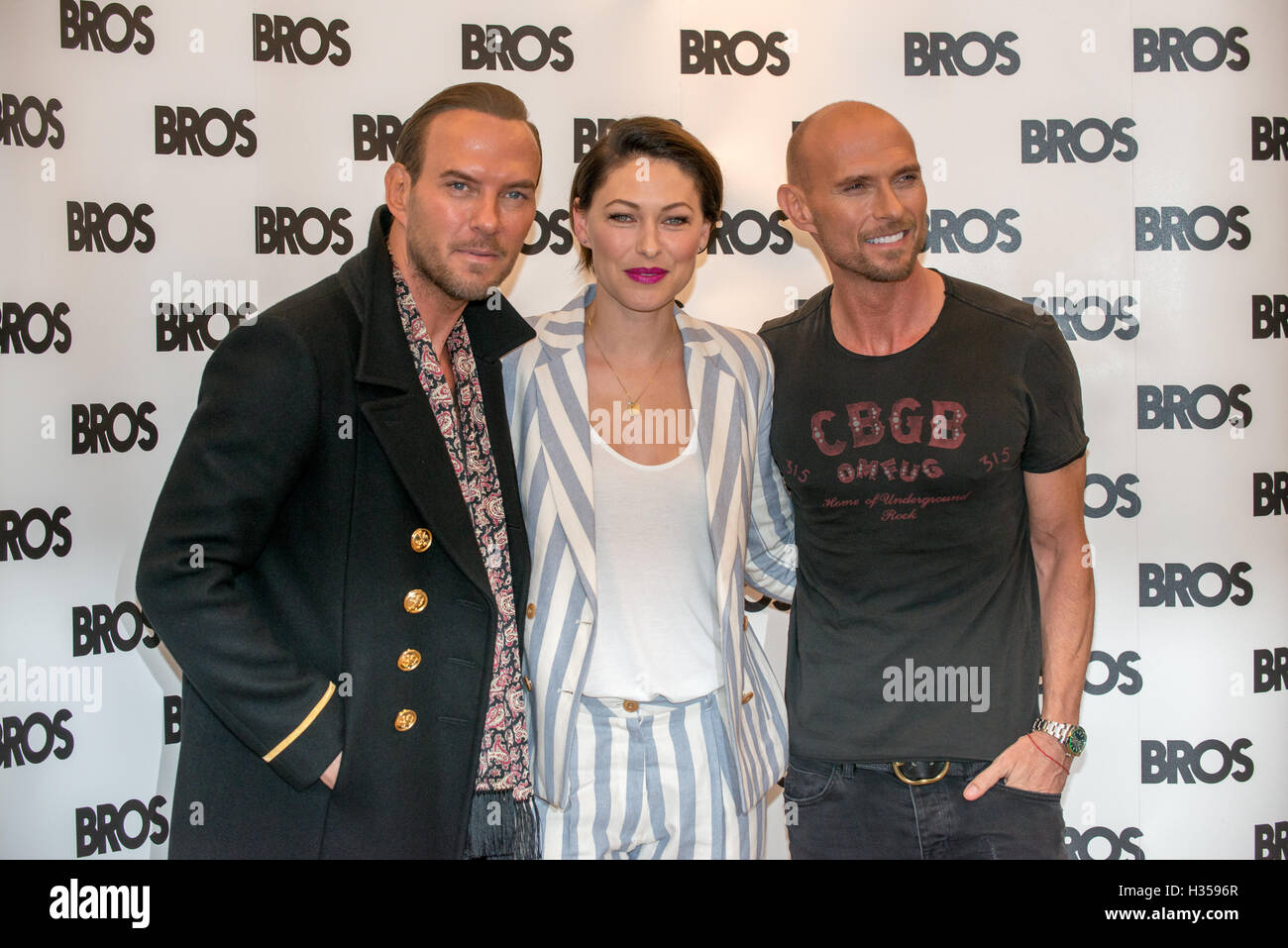 London UK, 5th October 2016. Bros reunion press conference at Ham Yard ...