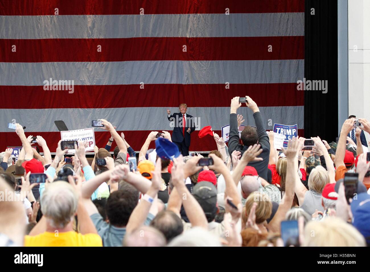 Henderson, NV, USA. 5th Oct, 2016. Donald Trump in attendance for ...