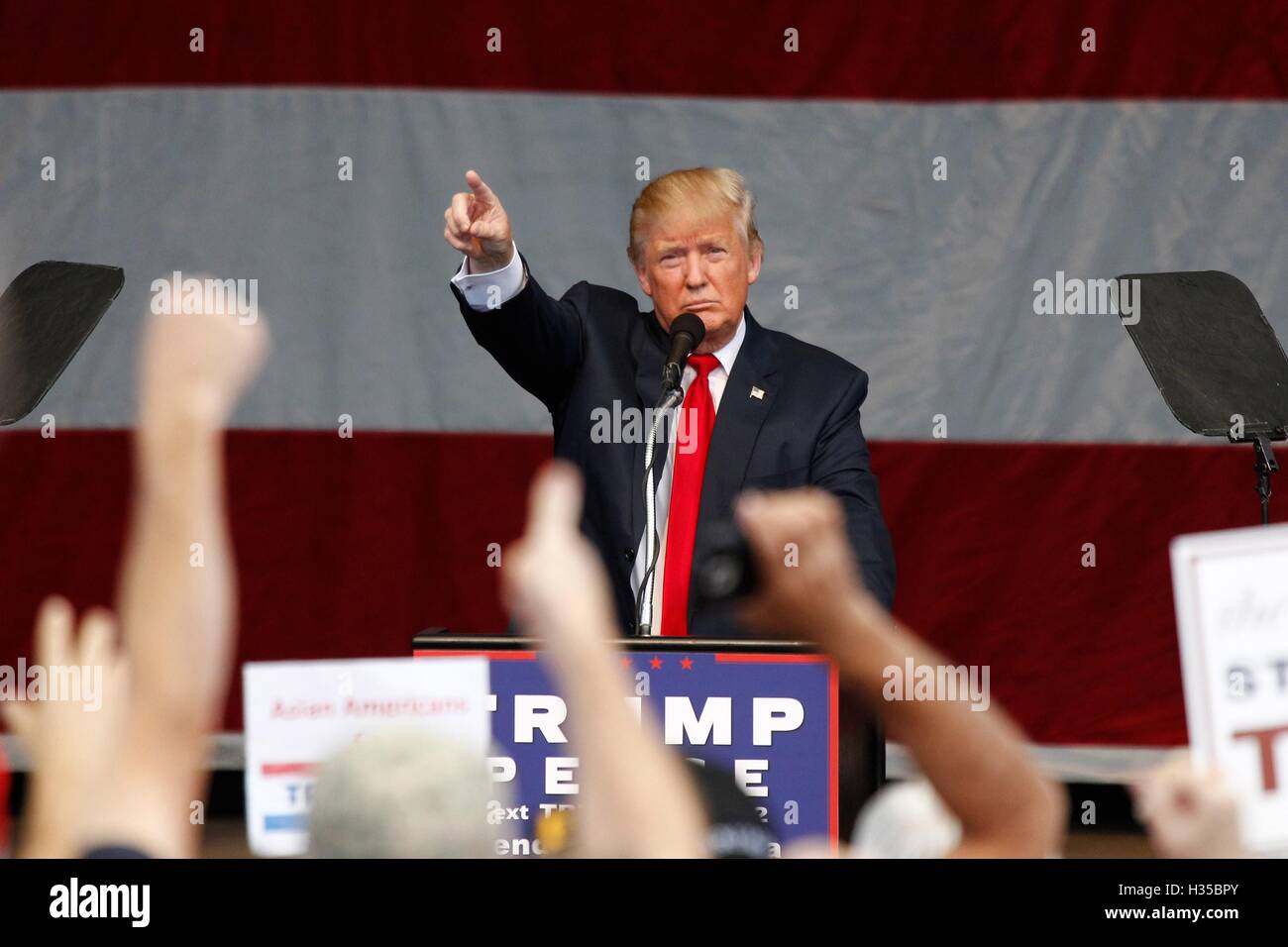 Henderson, NV, USA. 5th Oct, 2016. Donald Trump in attendance for ...
