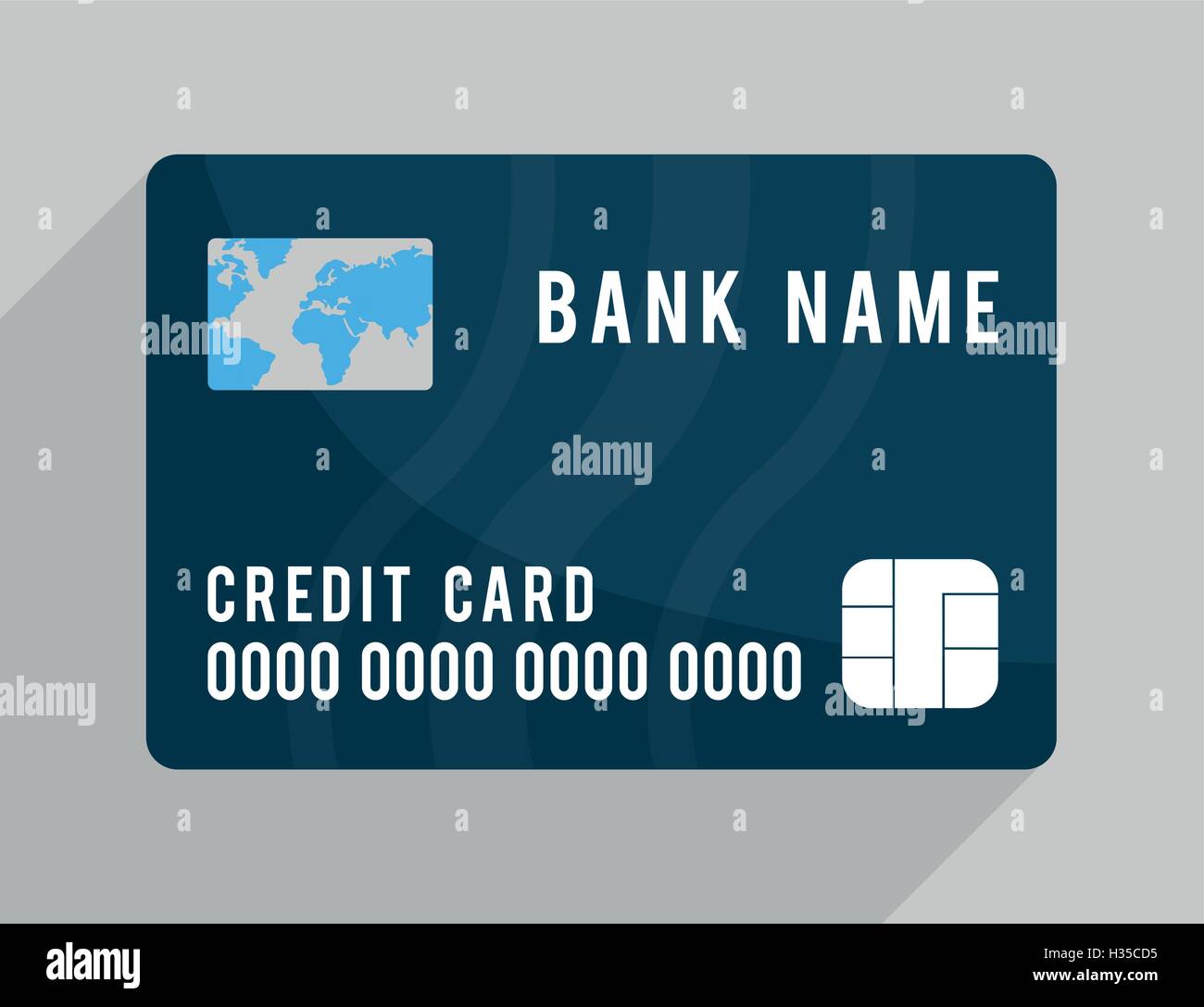 Payment with blue credit card design Stock Vector Image & Art - Alamy
