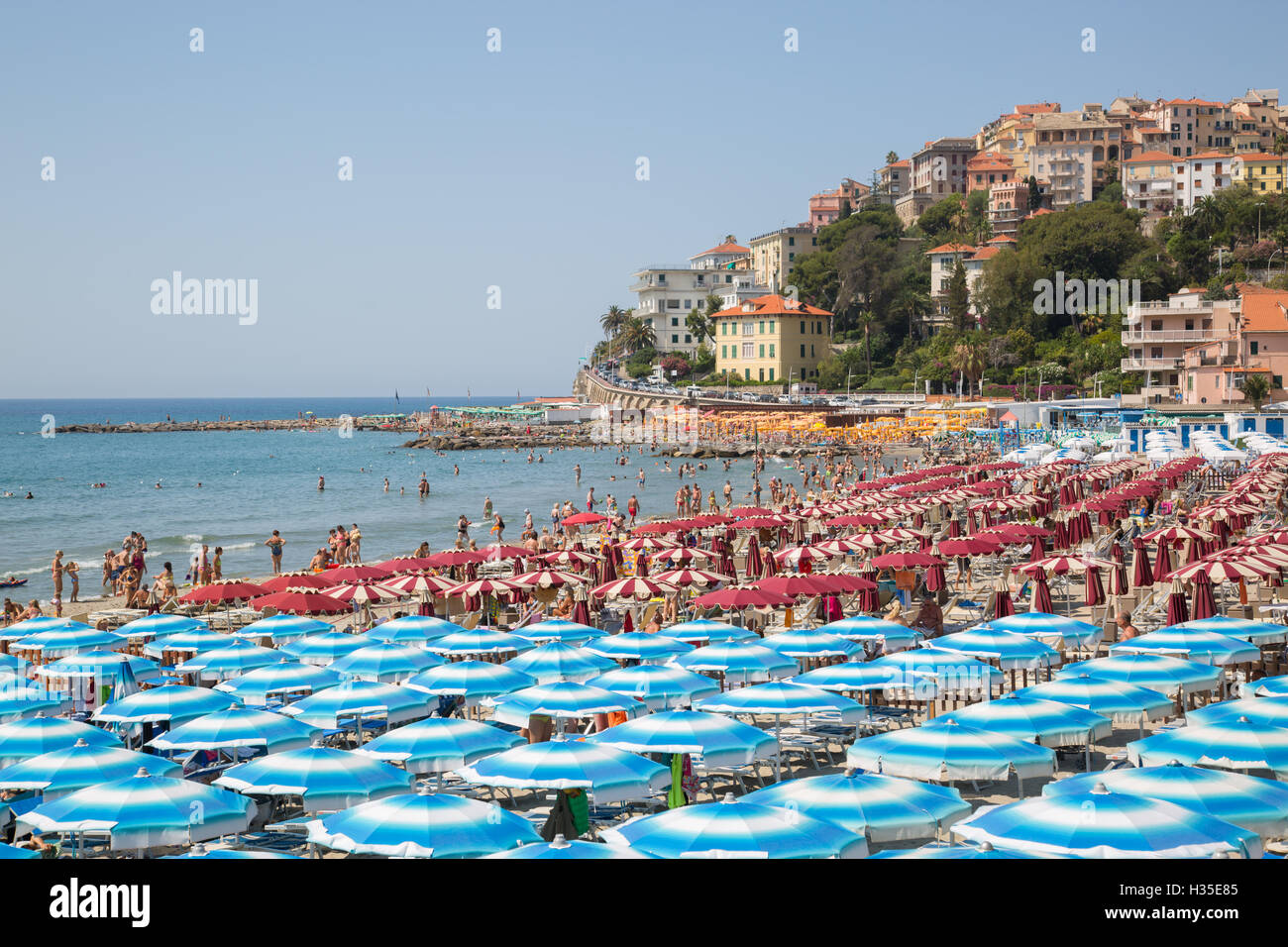 View of Imperia Harbour, Imperia, Liguria, Italy Stock Photo - Alamy