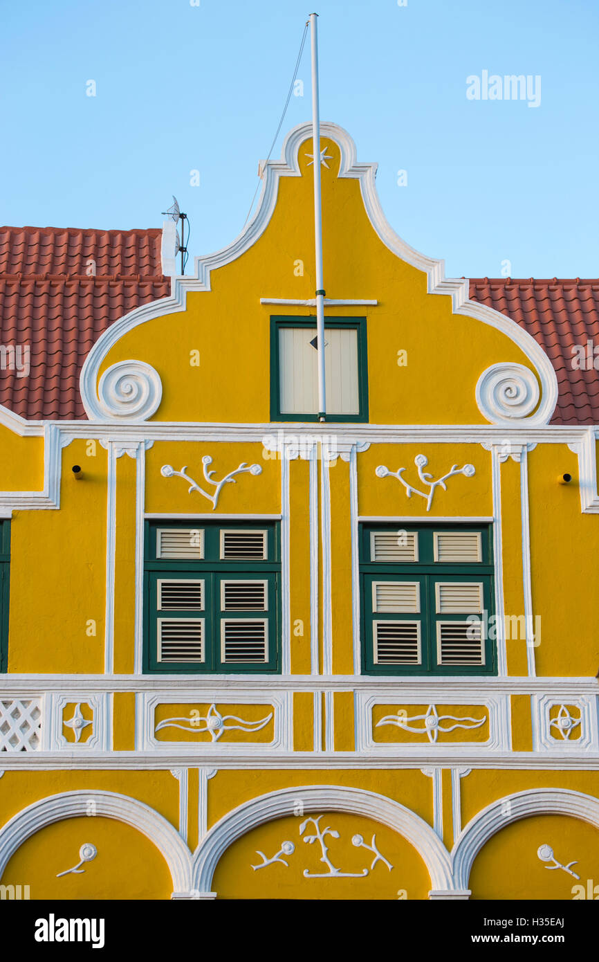 The Penha building, a former merchants house, Punda, UNESCO, Willemstad ...