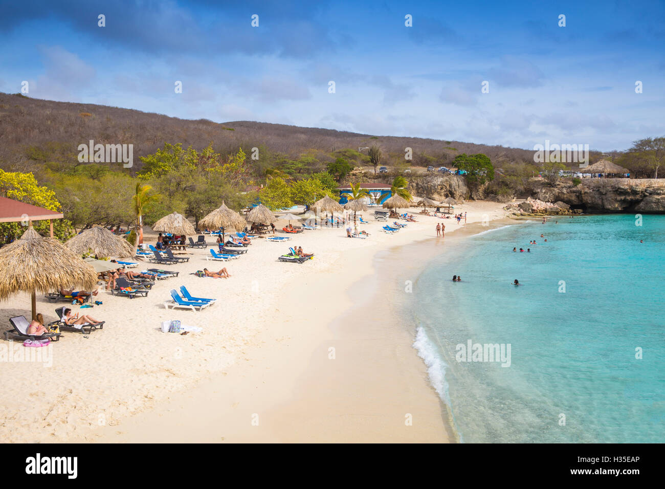 Knip Beach, Curacao, West Indies, Lesser Antilles, Caribbean Stock ...