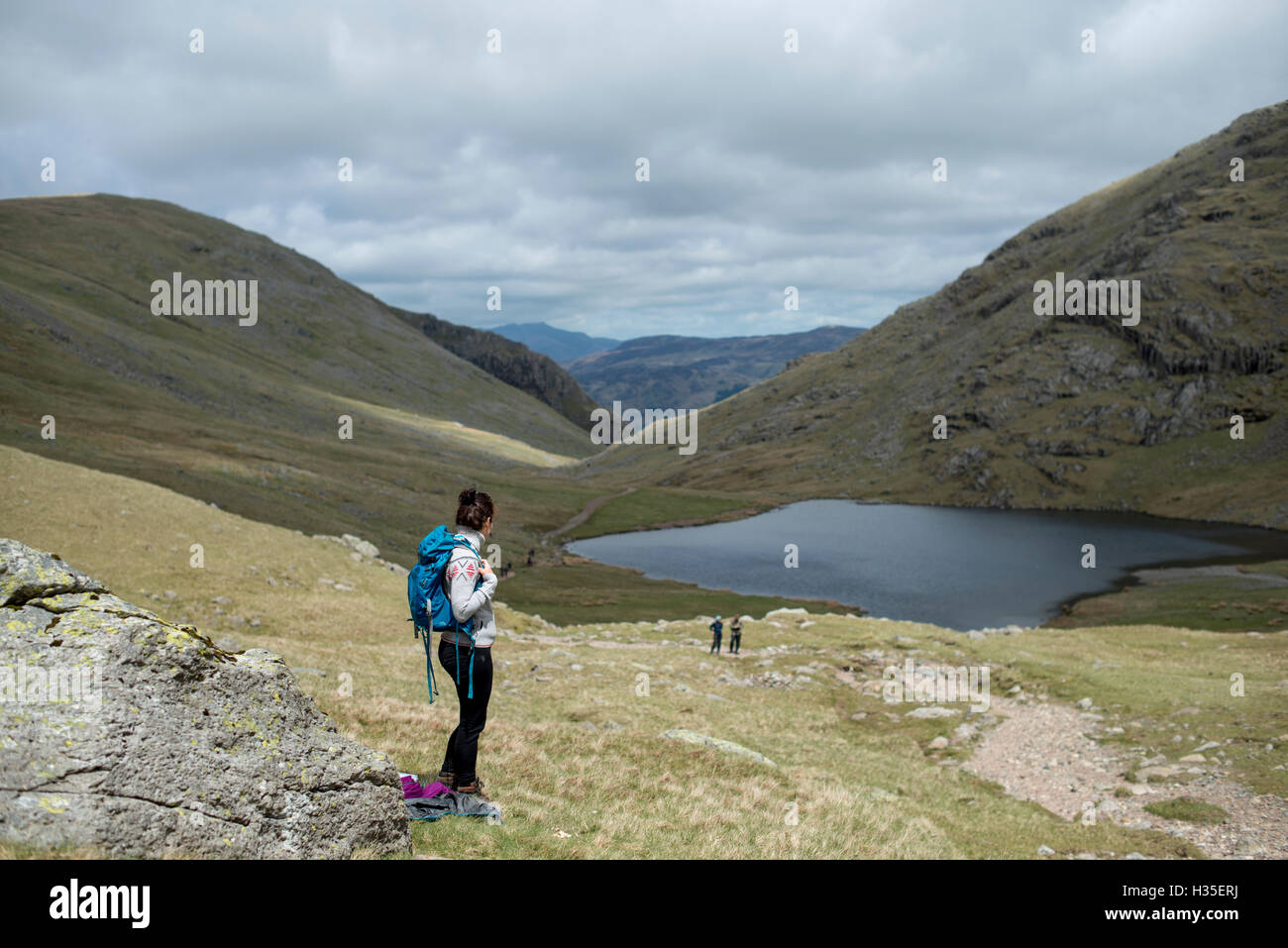 Styhead tarn hi-res stock photography and images - Alamy