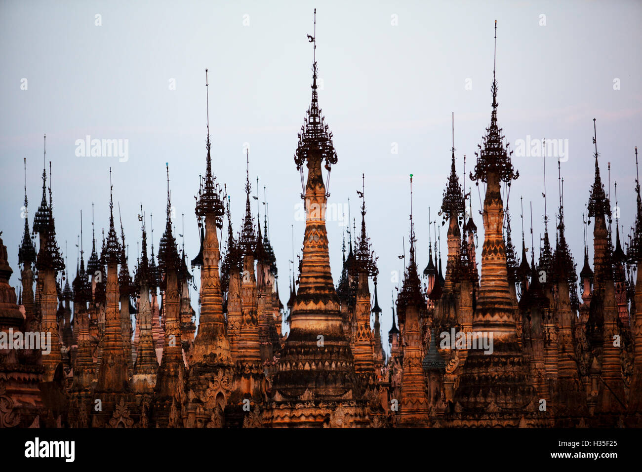 Kakku Pagoda Complex, Shan State, Myanmar (Burma Stock Photo - Alamy
