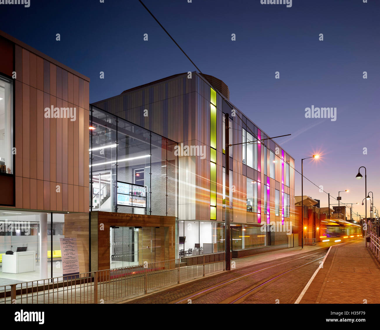 Exterior view of City West an office development in Eccles, Greater ...