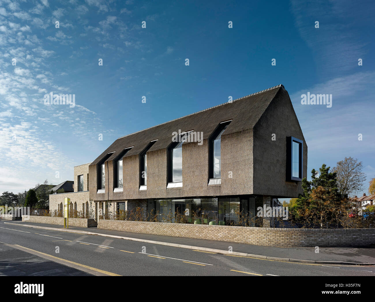 Exterior view of the Lighthouse, an office building in Formby ...