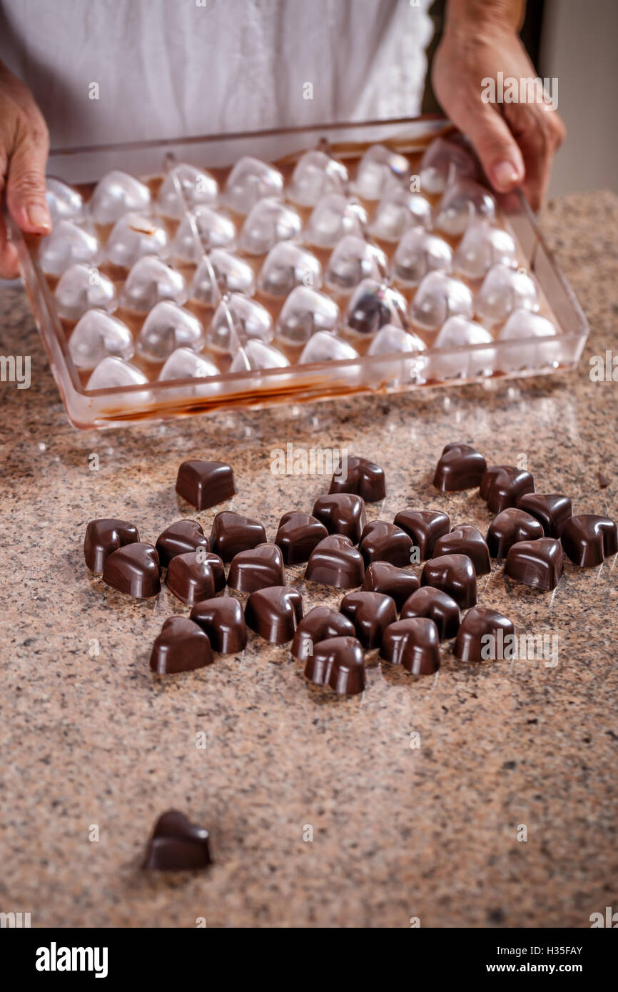 Praline sweets hi-res stock photography and images - Alamy