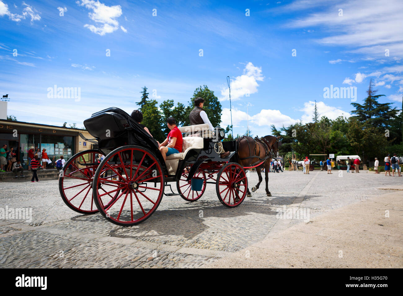 Spain horse and carriage hi-res stock photography and images - Alamy