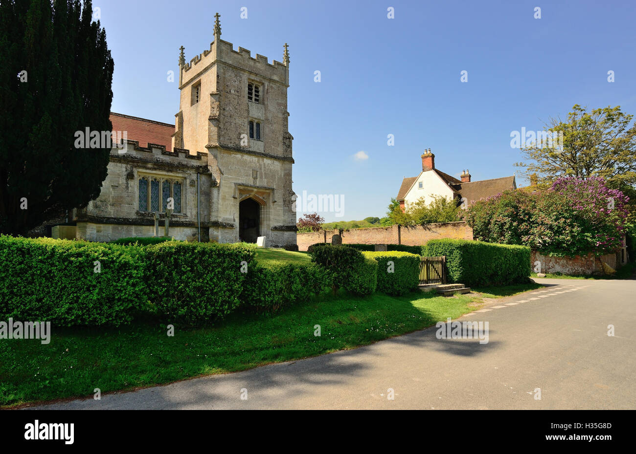 St Peter's church, Charlton St Peter, Wiltshire Stock Photo - Alamy