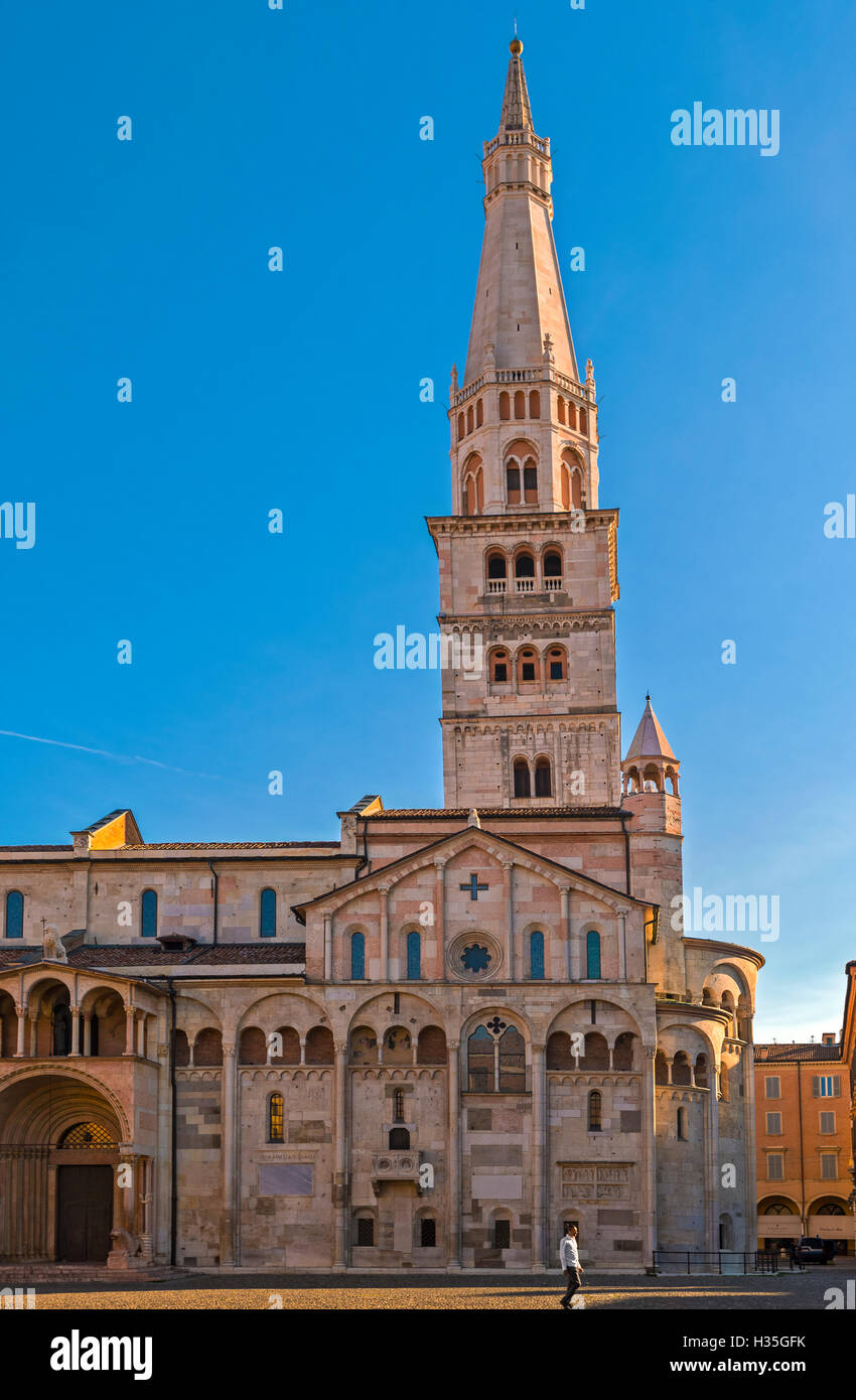 Italy Emilia Romagna Modena Piazza Grande; Cathedral - Unesco Site ...