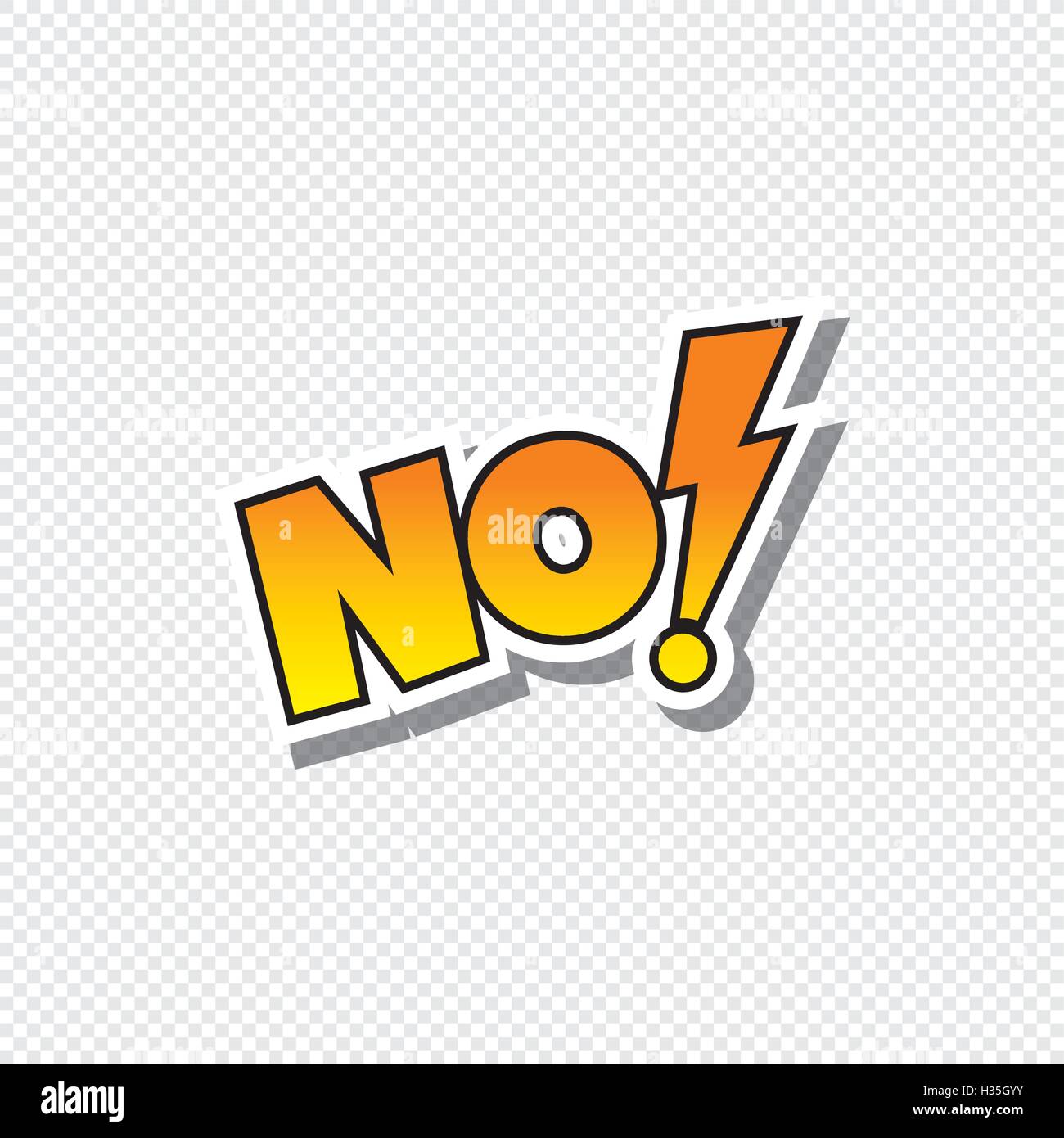 Cartoon yes symbol bubble hi-res stock photography and images - Alamy