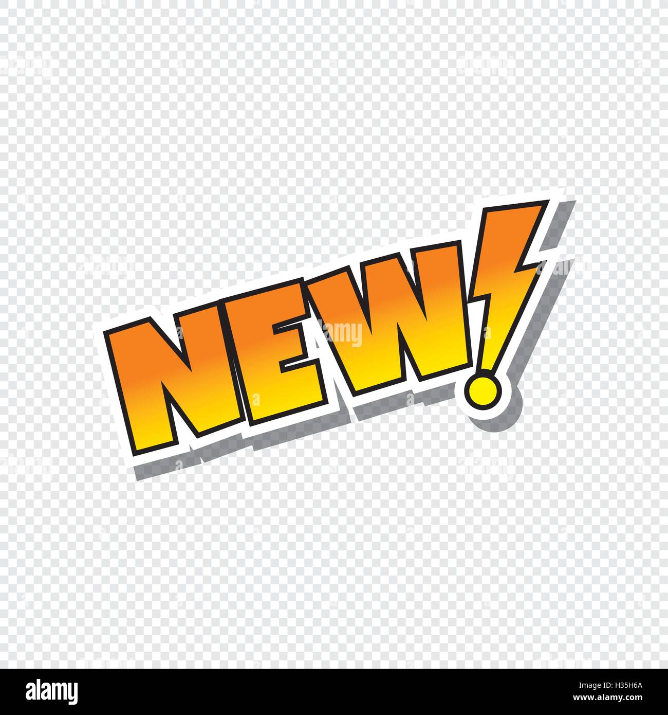 Comic sign hi-res stock photography and images - Alamy