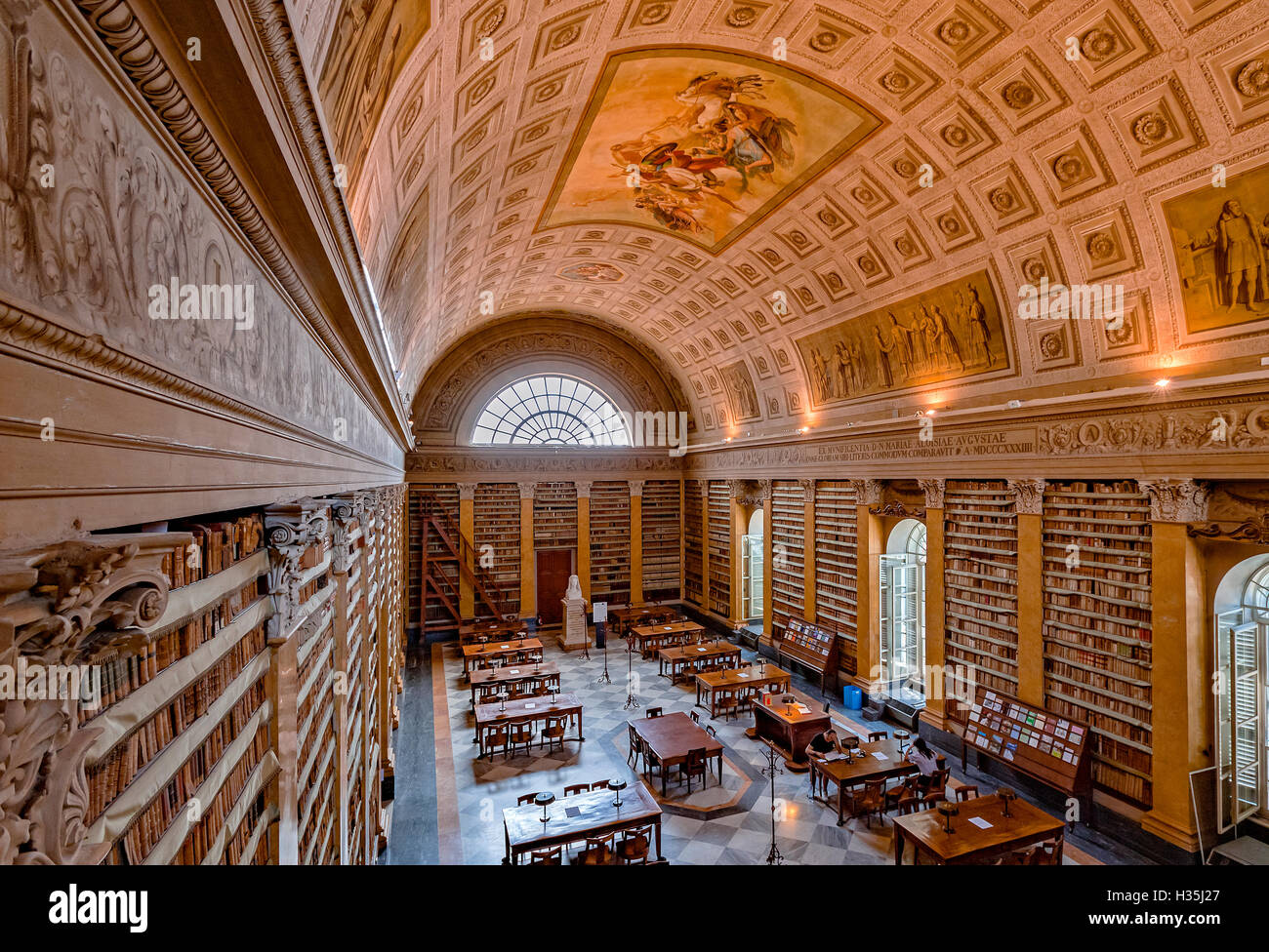 Biblioteca library palatina parma emilia hi-res stock photography and ...