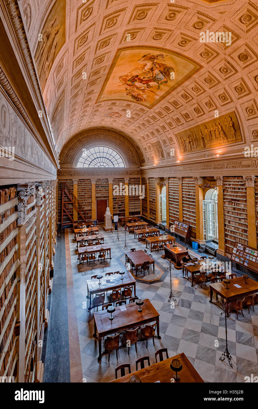 Biblioteca library palatina parma emilia hi-res stock photography and ...