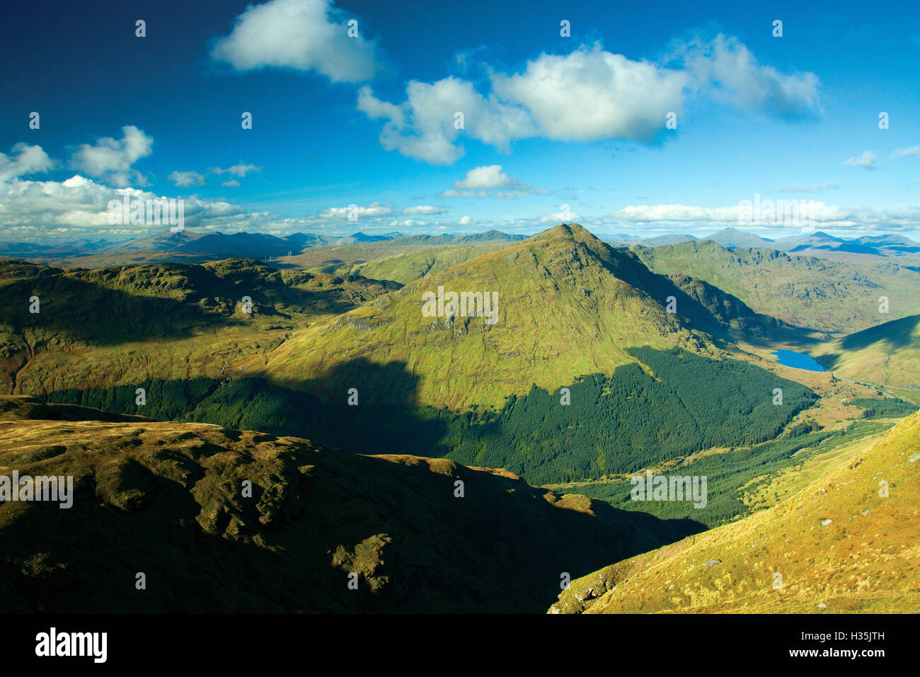 Beinn an Lochain from Ben Donich, the Arrochar Alps, Loch Lomond & the ...