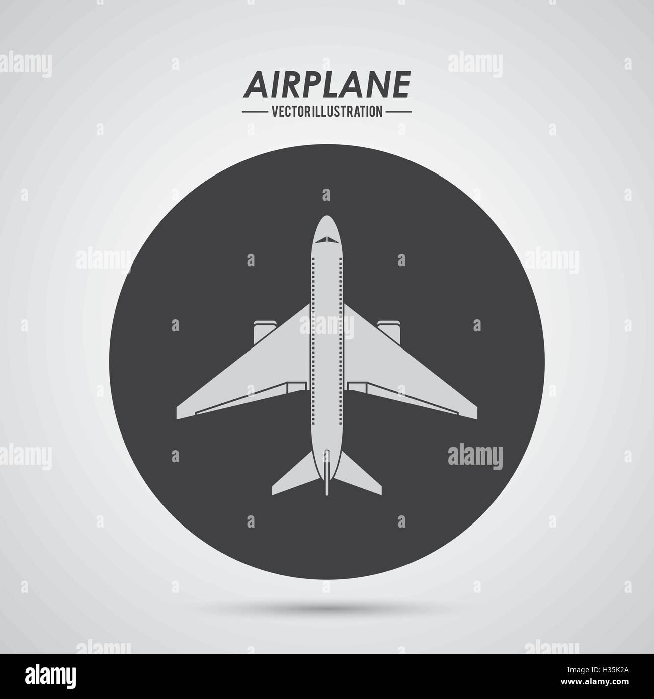 Airplane icon design Stock Vector Image & Art - Alamy