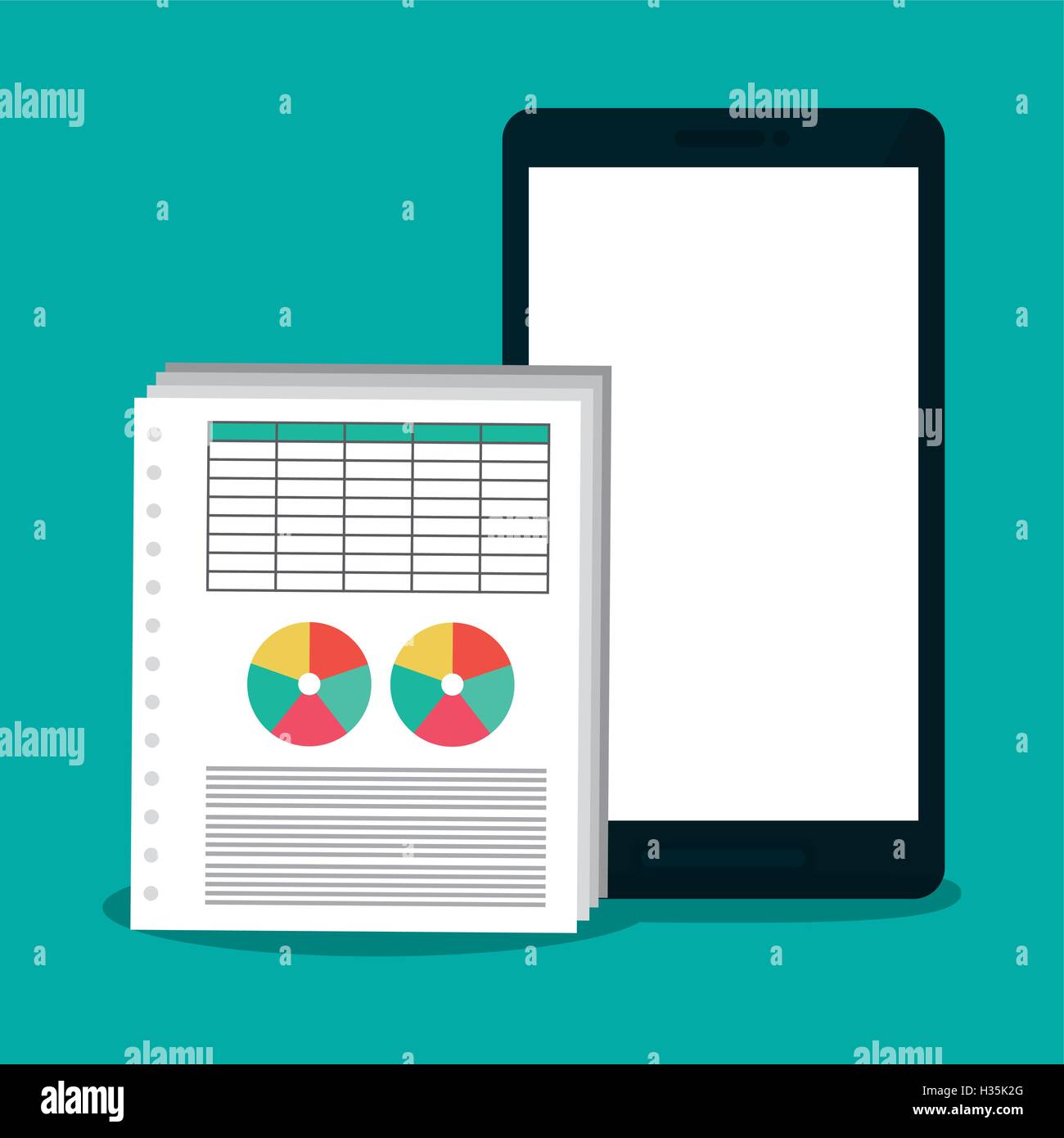 Spreadsheet icon design Stock Vector Image & Art - Alamy