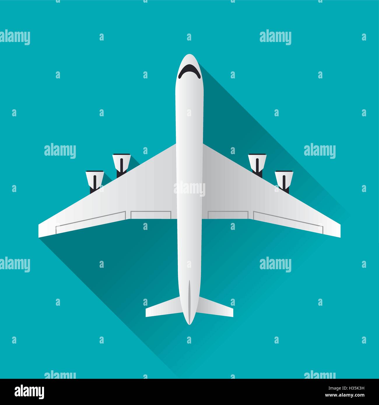 Airplane icon design Stock Vector Image & Art - Alamy