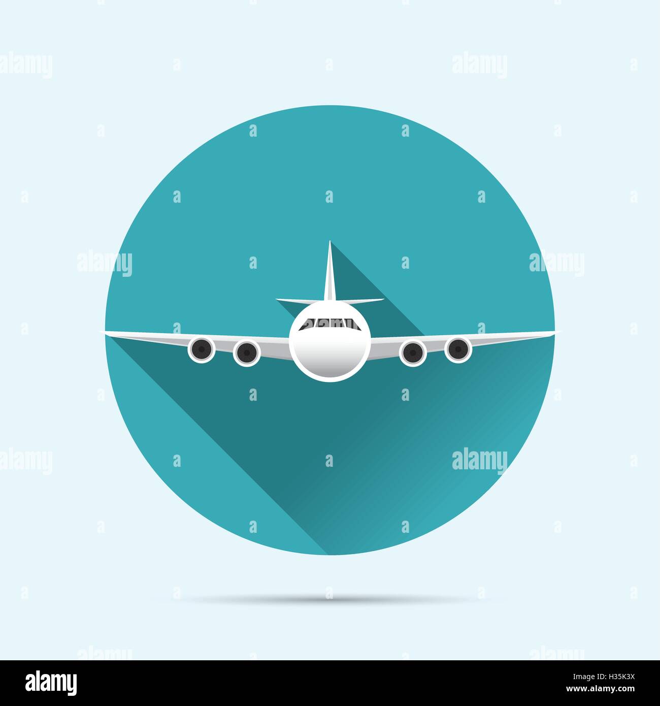 Airplane icon design Stock Vector Image & Art - Alamy