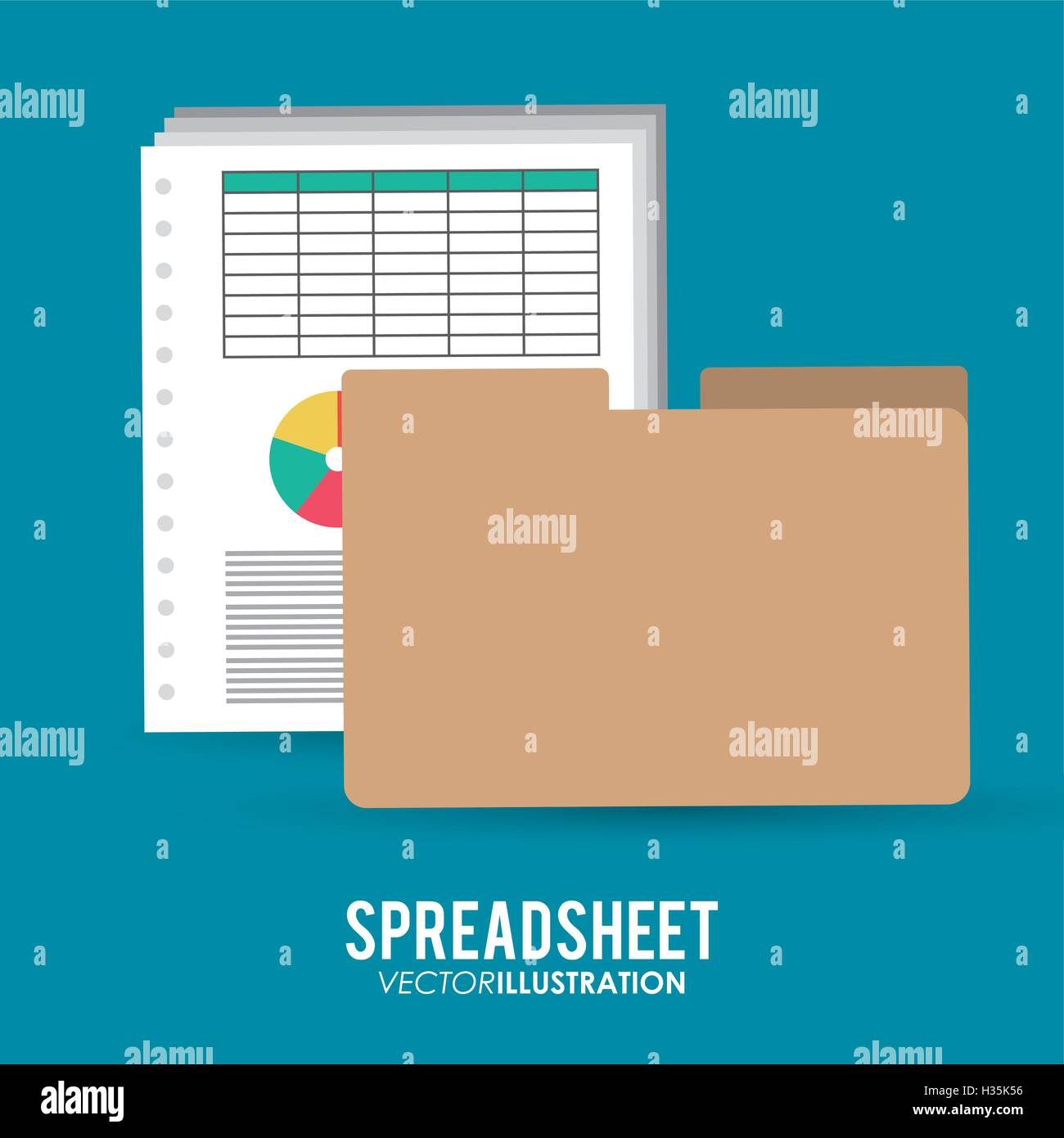 Spreadsheet icon design Stock Vector Image & Art - Alamy