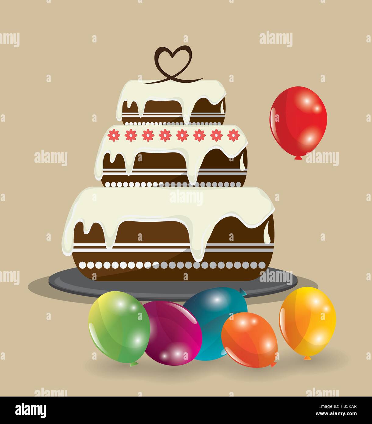 Happy birthday design Stock Vector Image & Art - Alamy