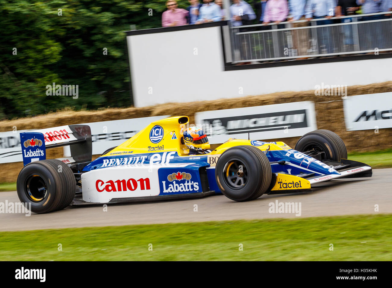 Williams historic f1 car hi-res stock photography and images - Alamy