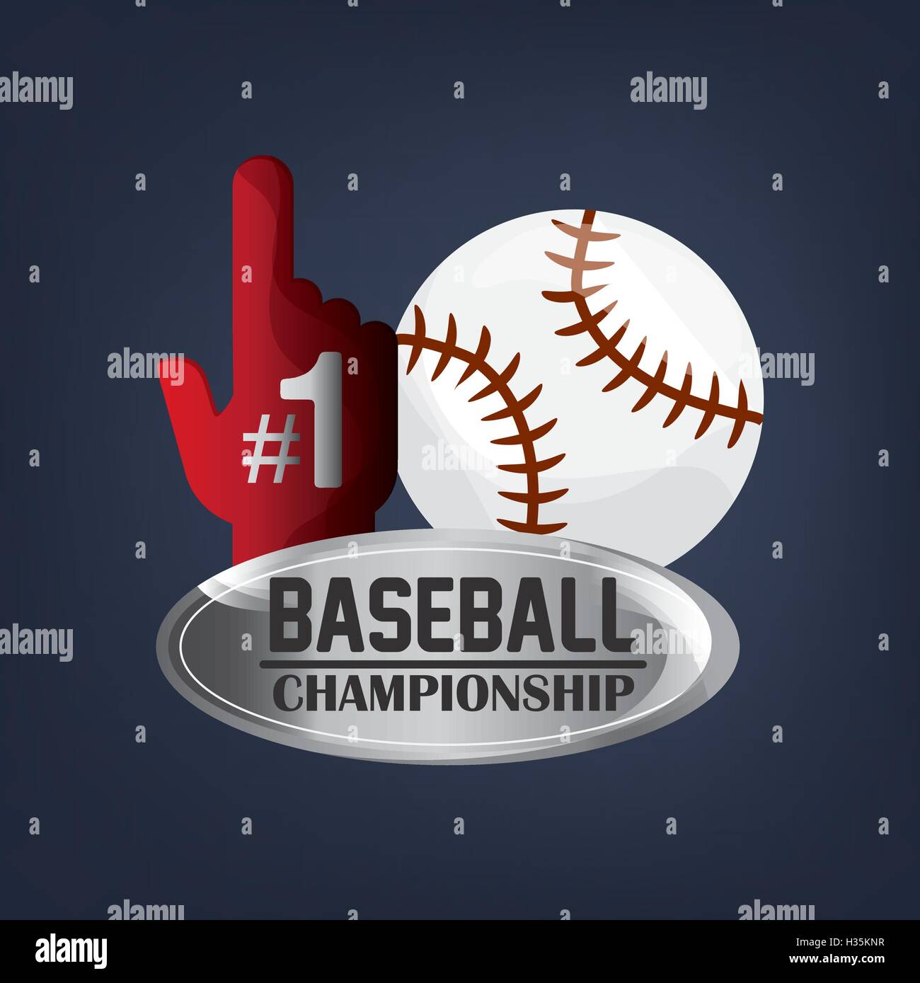 baseball related icons image Stock Vector Image & Art - Alamy