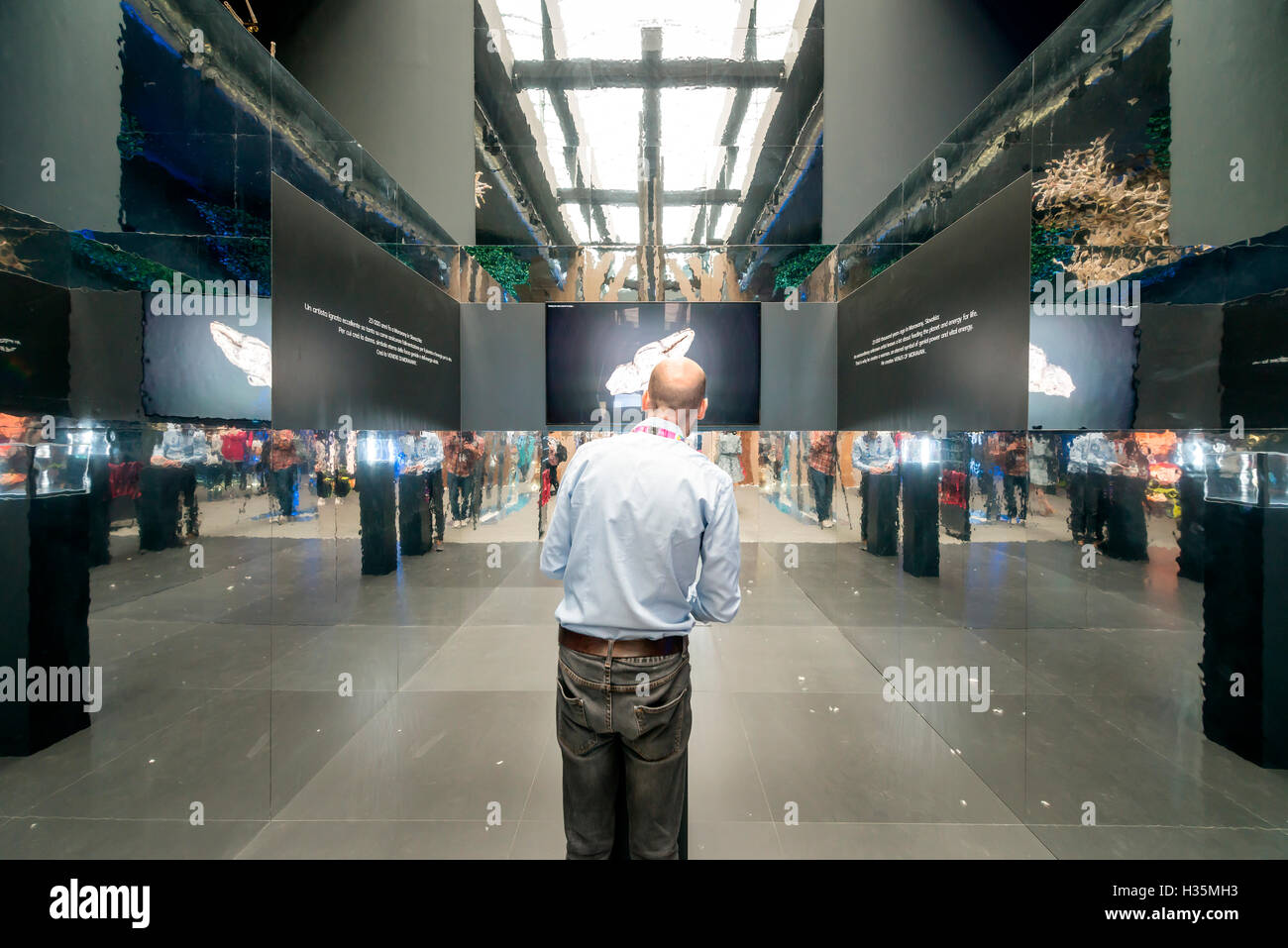 interior view of Slovakia Pavilion at the Expo 2015 Milano Italy by ...