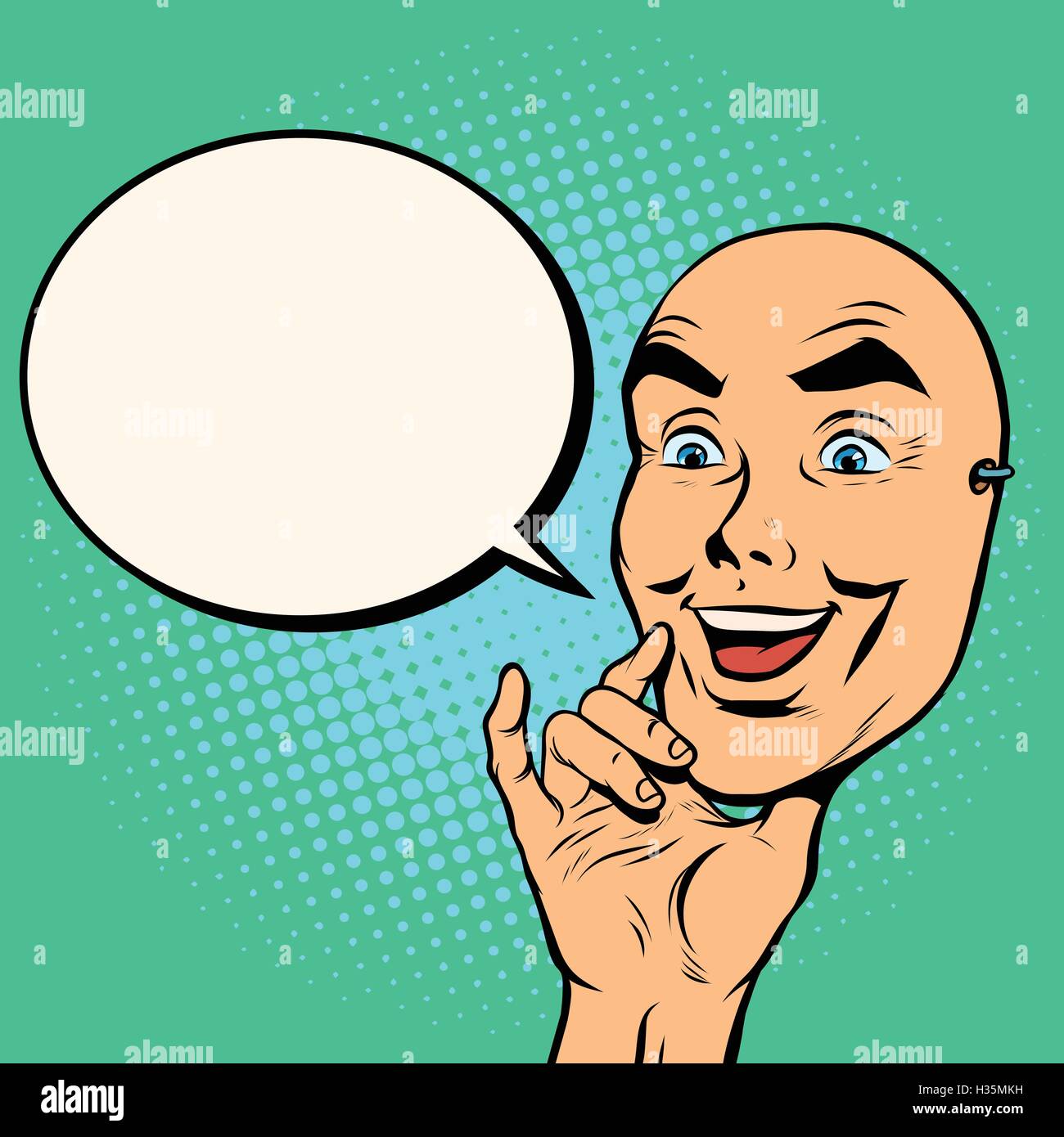 People fake face mask Stock Vector Images - Alamy