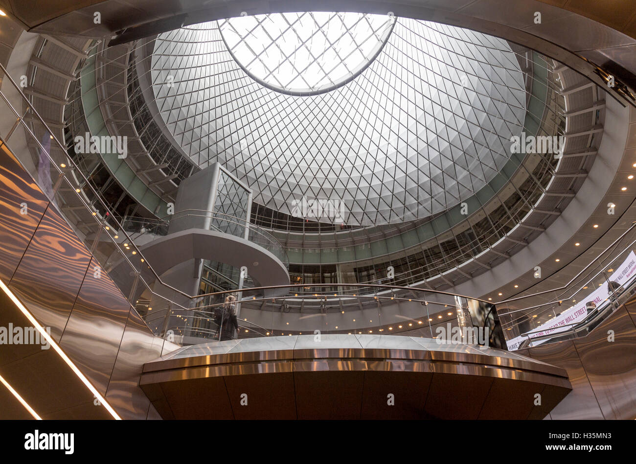 Circulation spaces and the cable-net-supported conical dome of Fulton ...