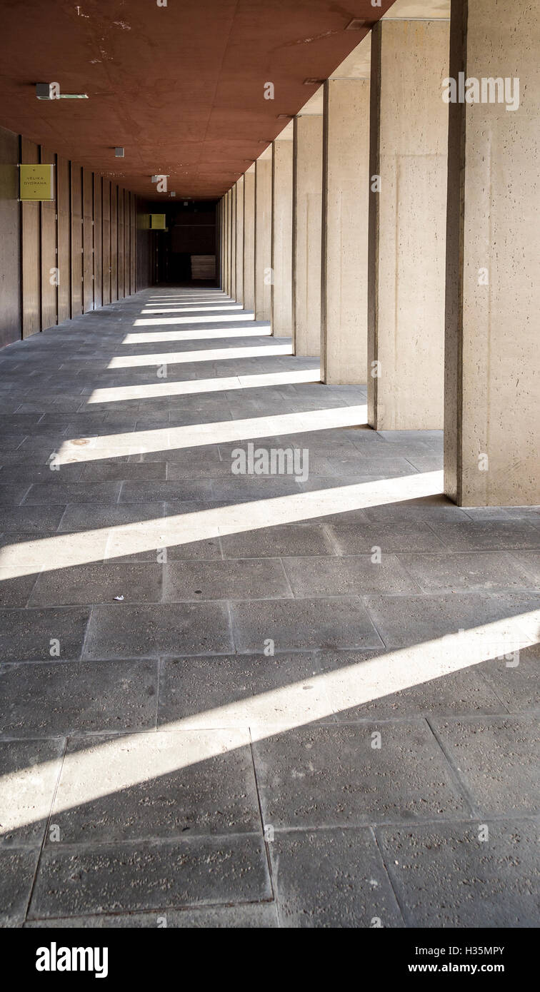 Pope John Paul II Hall in Rijeka, Croatia, by Randic and Turato Stock ...