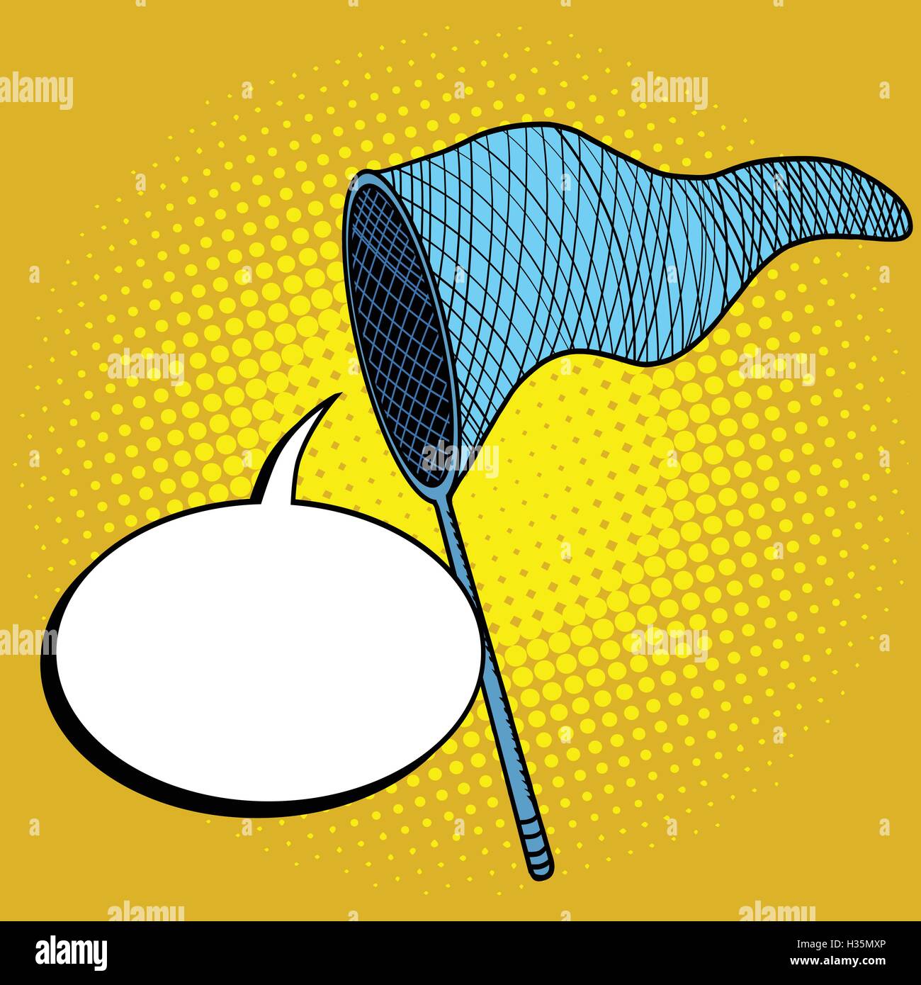 The butterfly hunter Stock Vector Images - Alamy